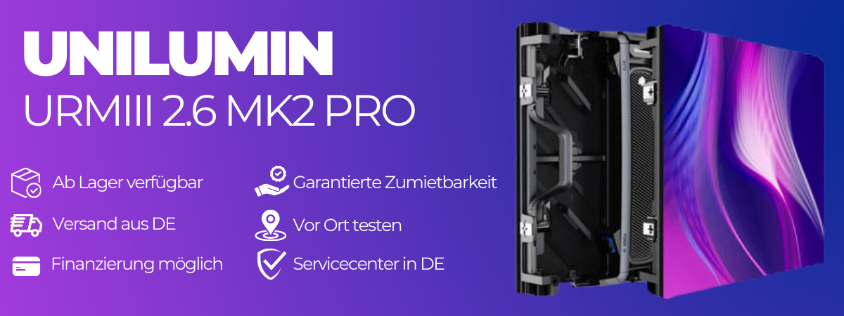 LED Modul Unilumin URMIII 2.6 MK2 Pro jetzt bei Logando kaufen! - Logando